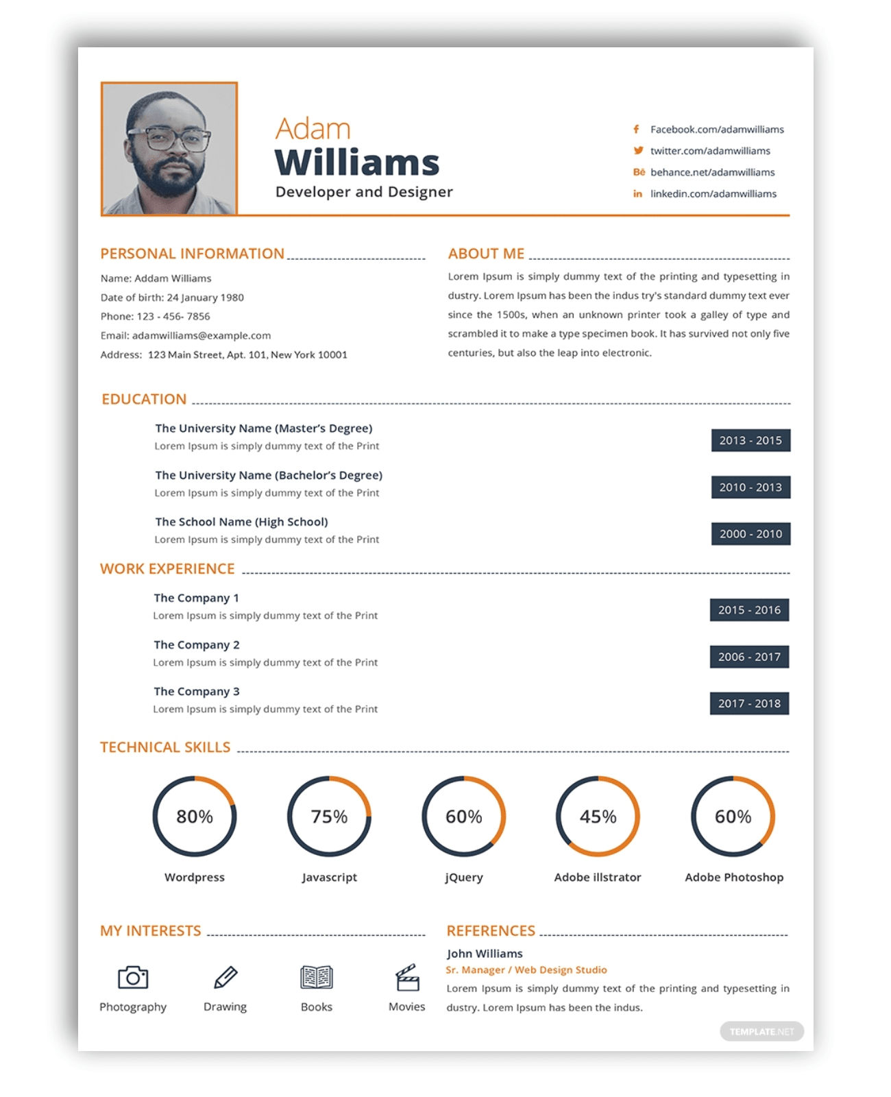 CV Szablon Word / DOC - 10 wzorów do pobrania